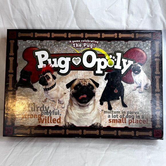 Late for the Sky | Games | Pugopoly Pugopoly Pug Dog Monopoly Like ...